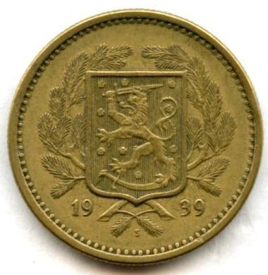 20 markkaa 1939 - Holmasto