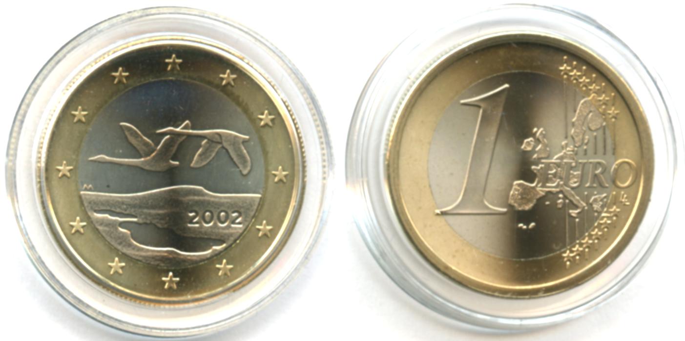 1 euro 2002, proof - Holmasto