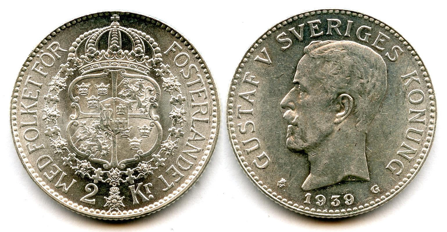 2 Kronor 1939 - Holmasto
