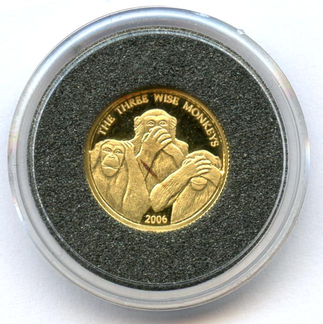 4000 Shilling 2006 The Three Wise Monkeys - Holmasto