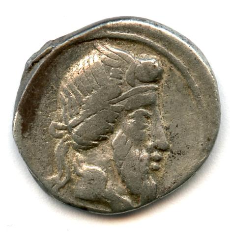 Quintus Titius. Denaari, Rooma 90 eKr. - Holmasto