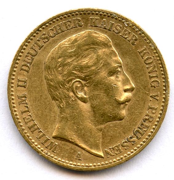 Preussen 20 Mark 1898 A - Holmasto