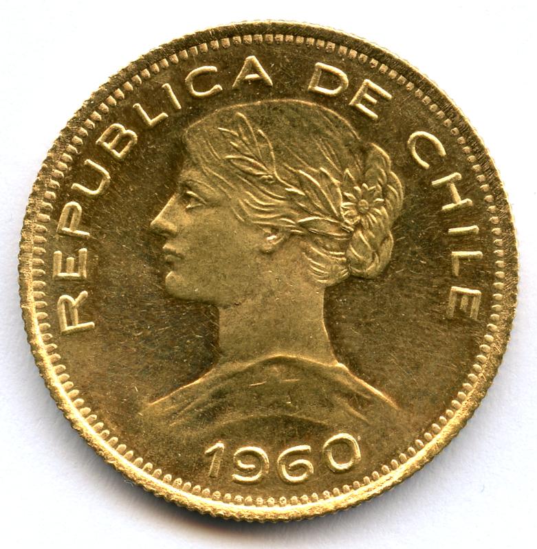 100 Pesos 1960 - Holmasto