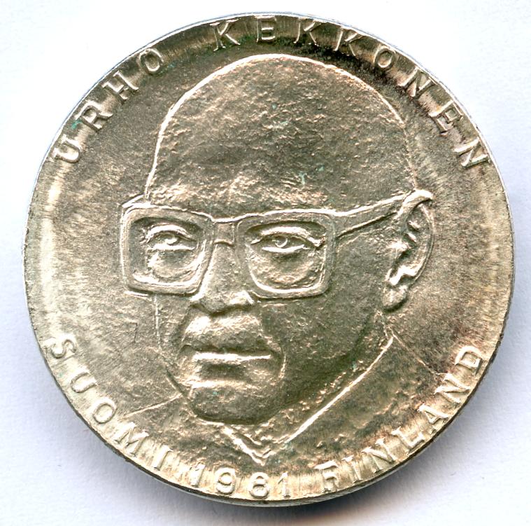 50 markkaa 1981 Kekkonen 80 vuotta - Holmasto