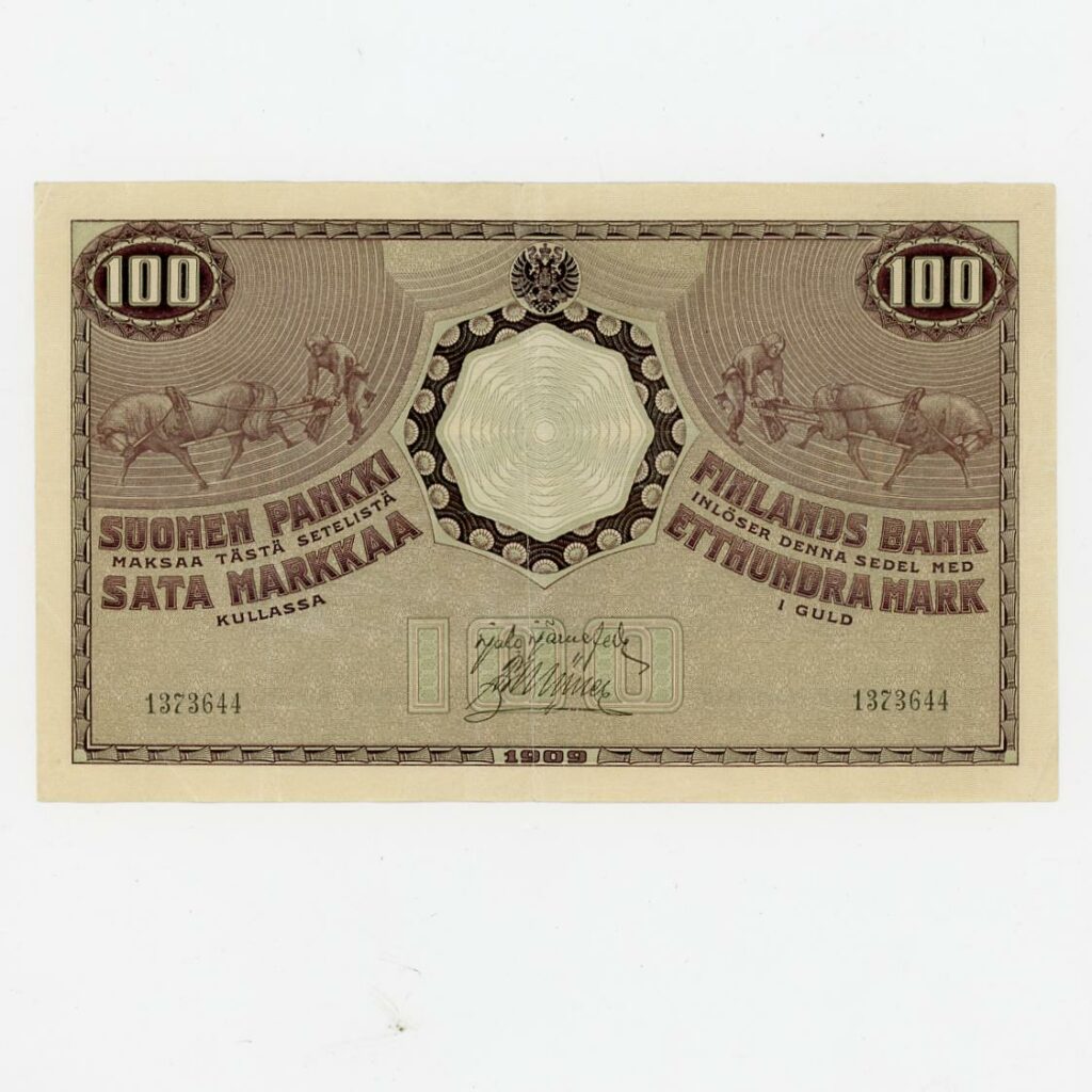 Suomalaiset markan setelit - Holmasto