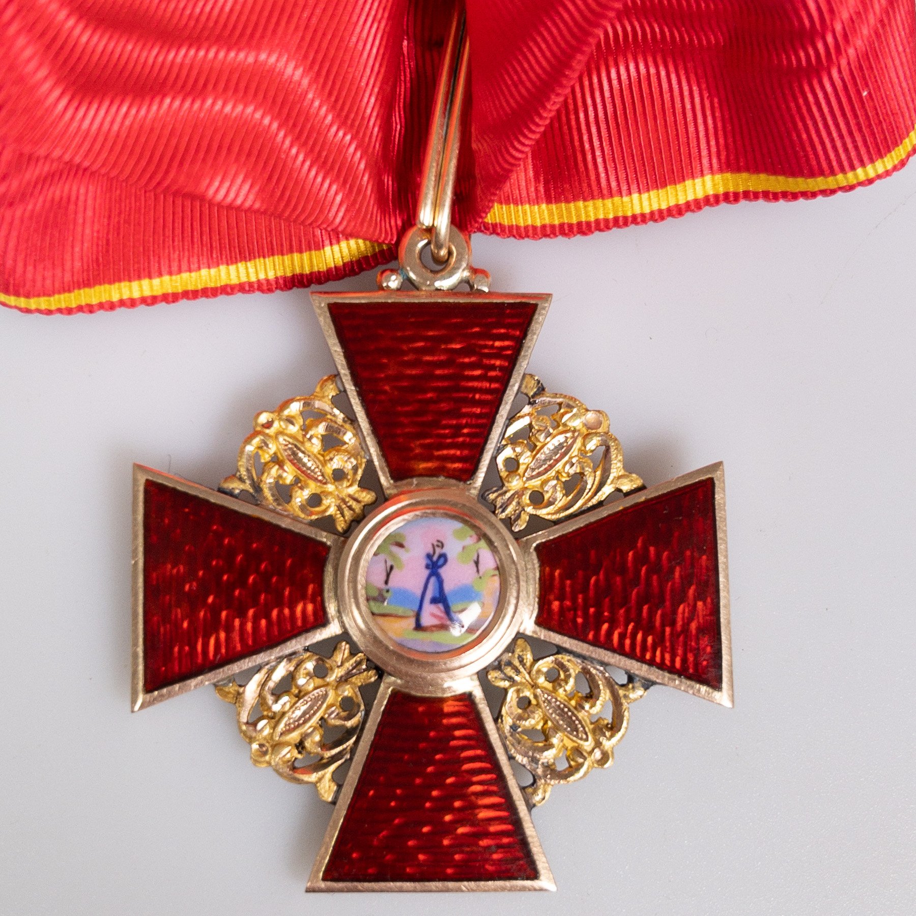 Order of St. Anne 2nd class badge - Holmasto