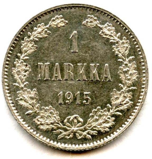 1 markka 1915 - Holmasto