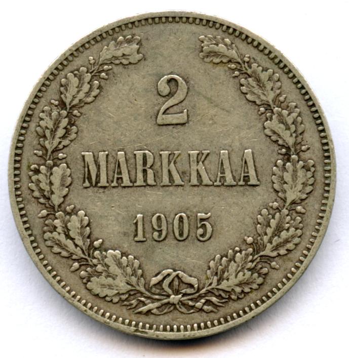 2 markkaa 1905 - Holmasto