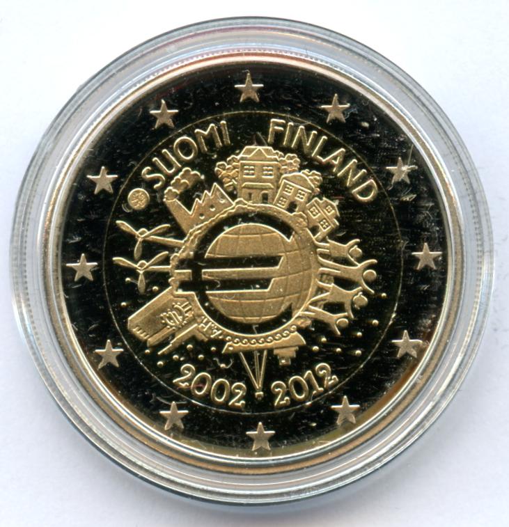 2 euro 2012 Euro 10 vuota (Proof) - Holmasto