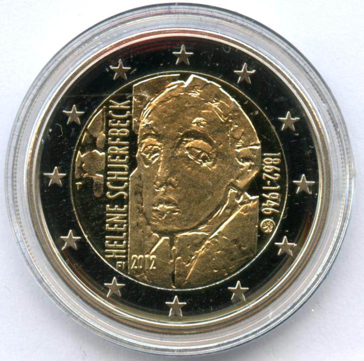 2 euro 2012 Helene Schjerfbeck - Holmasto