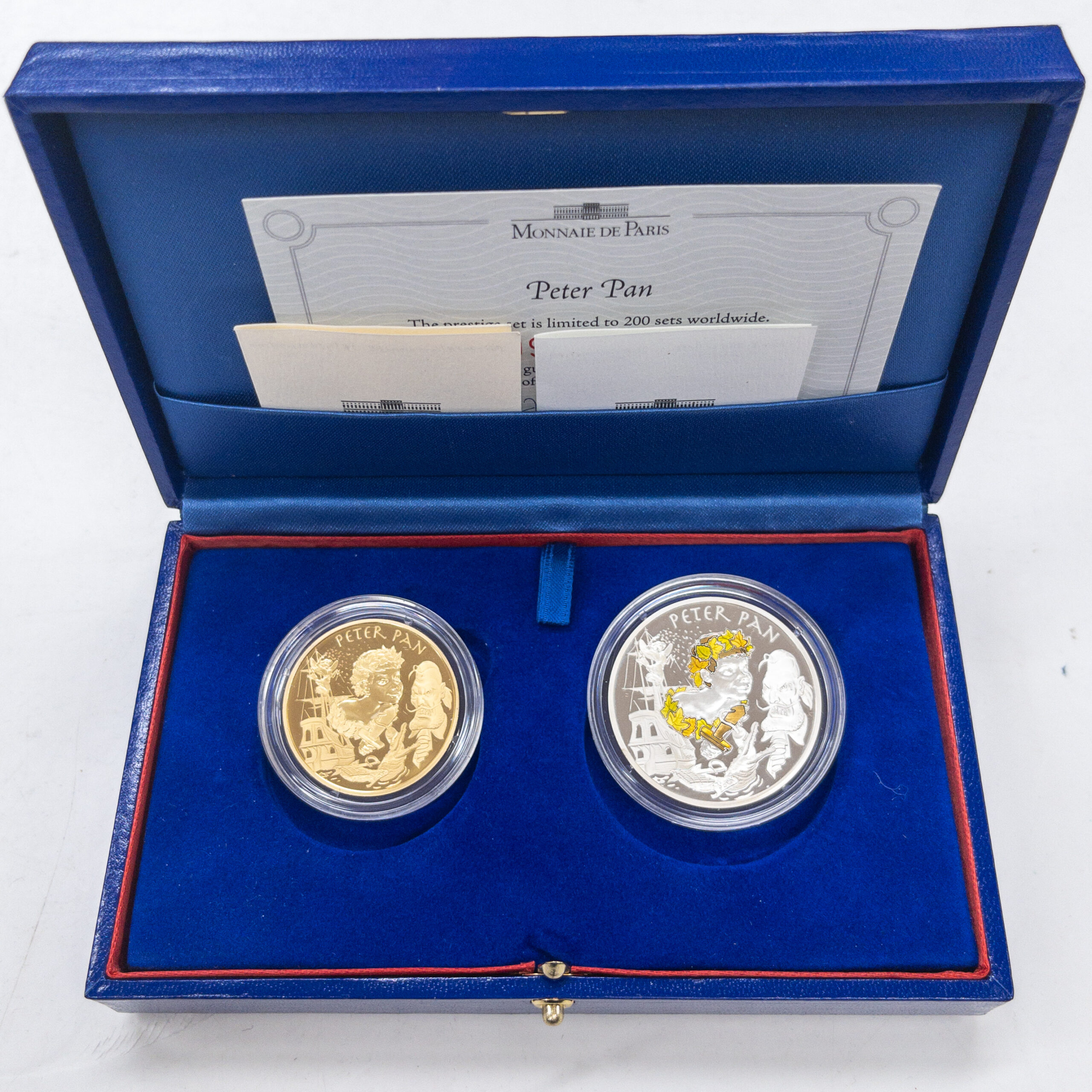 Peter Pan set: 20 Euro and 1½ euro 2004 - Holmasto