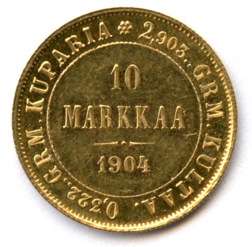 10 markaa 1904 - Holmasto