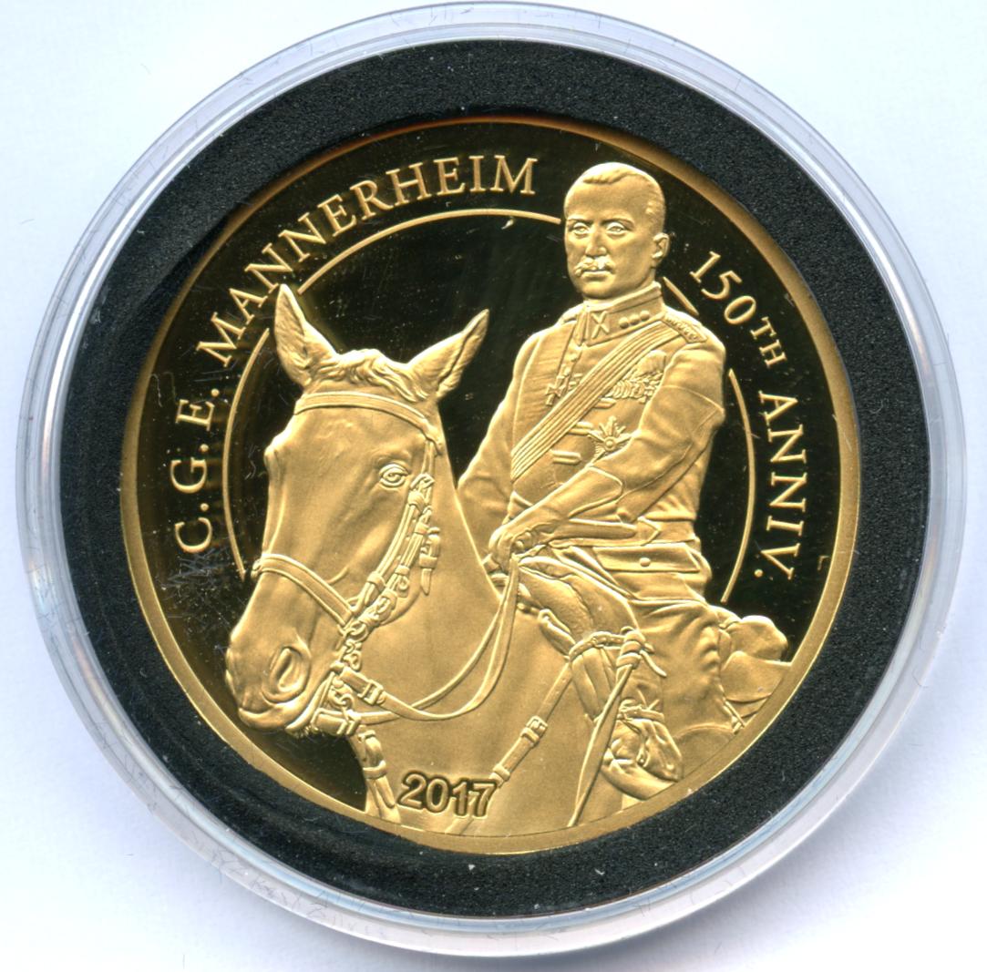 5000 Togrog 2008 C. G. E. Mannerheim (Au 1/4 oz) - Holmasto