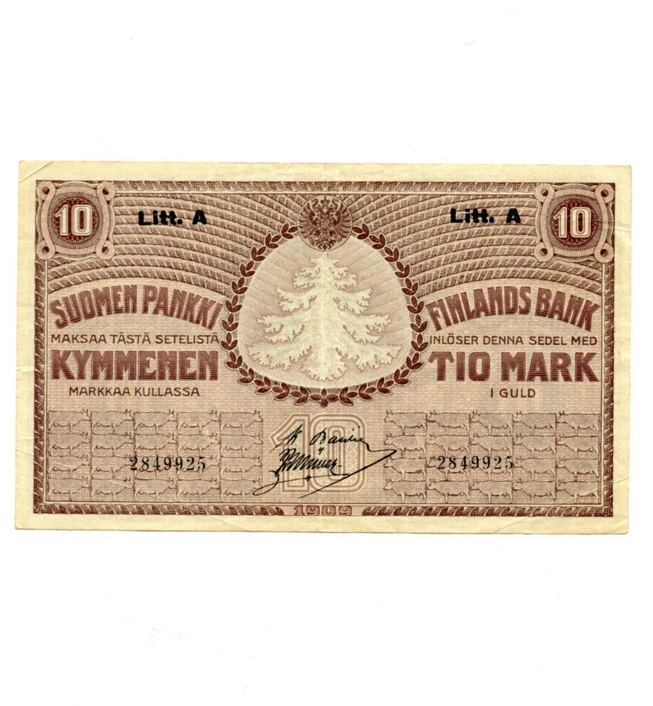 Markan setelit - Suomen markka & Vanhat markan setelit - Holmasto