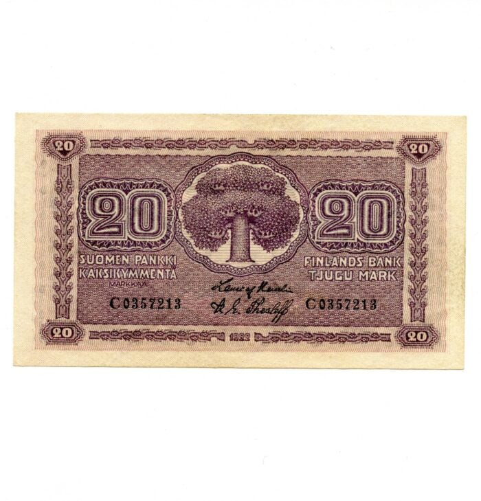 Markan setelit - Suomen markka & Vanhat markan setelit - Holmasto